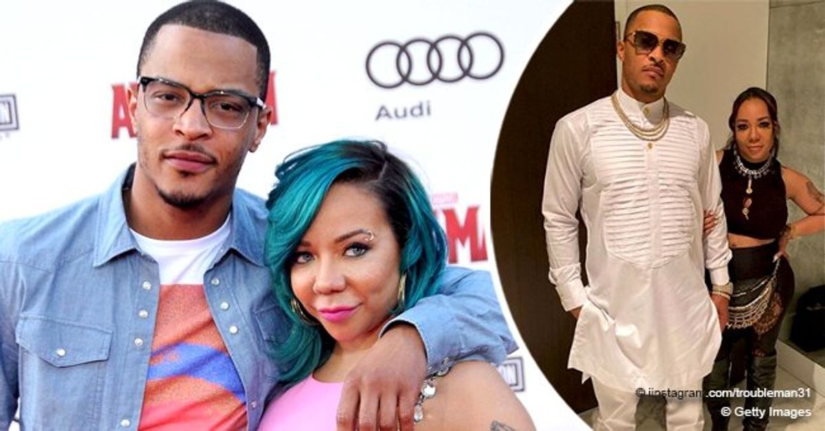 TI Poses in New Picture with Wife Tiny