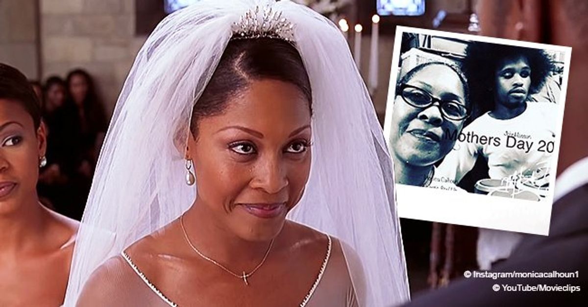 Monica Calhoun of 'The Best Man' Celebrates Mother's Day with Her Son
