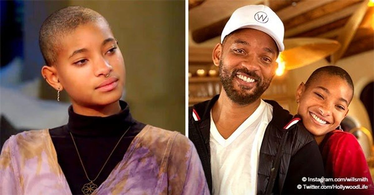 Will Smith's Daughter Willow Refuses to Keep Social Distance from Dad ...