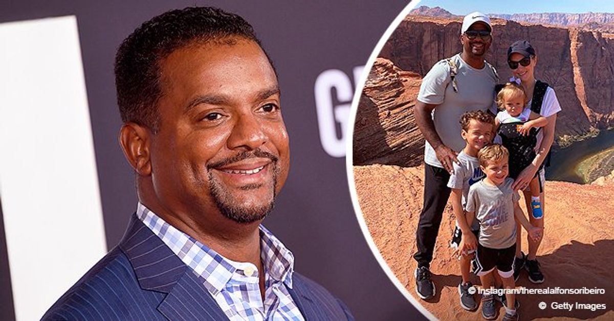 Alfonso Ribeiro and His Family Enjoy a Trip to Horseshoe Bend — See the ...