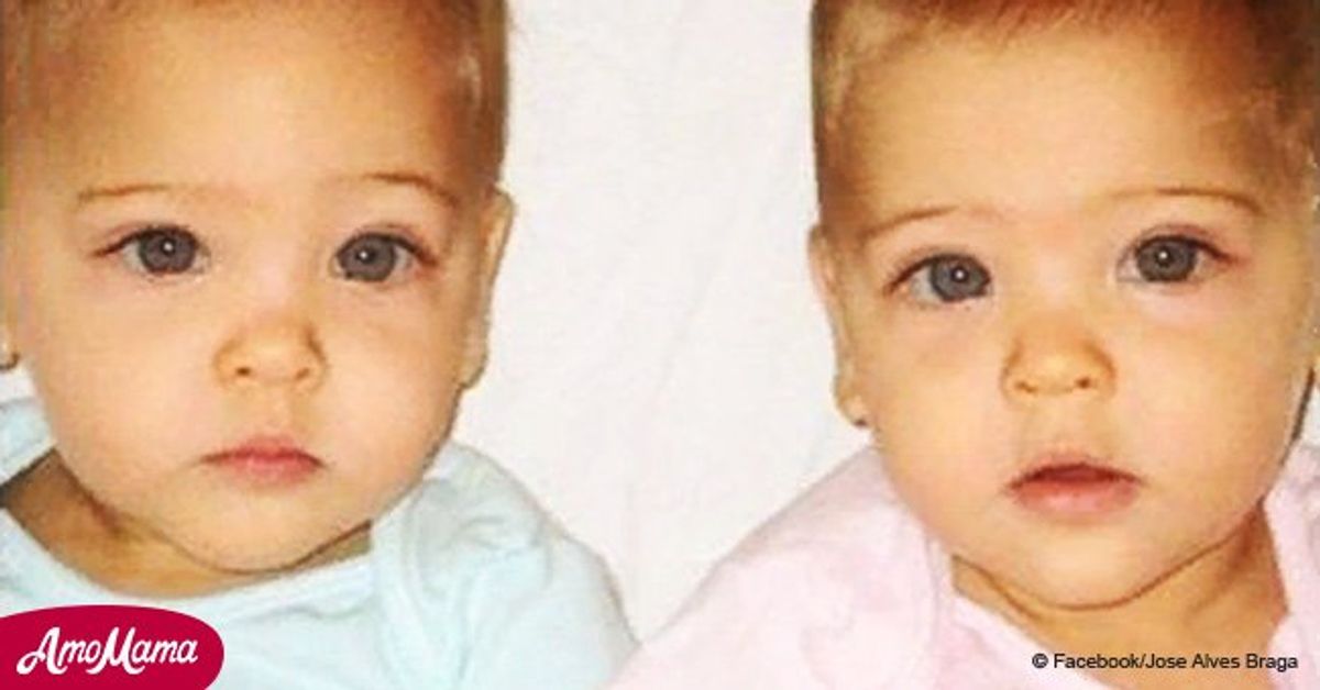 Identical sisters have grown up to become 'Most beautiful twins in the ...