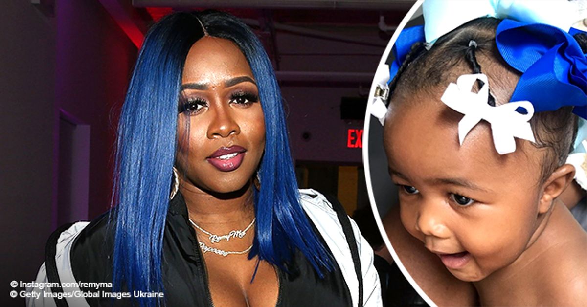 Rapper Remy Ma Styles 'Golden Child' Reminisce's Hair with Ribbons ...