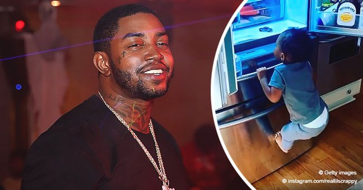 Watch Lil Scrappy's Son Climb into the Fridge in Front of His Father in ...