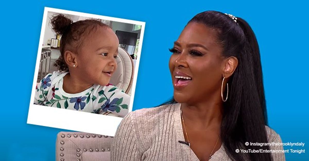 Kenya Moore's Baby Daughter Brooklyn Counts to 5 with Mom and Fans Call ...