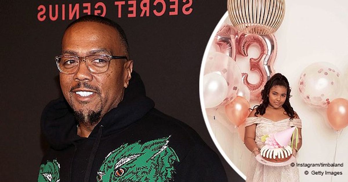 Timbaland's Daughter Reign Looked Stunning in a Pink Dress as She ...