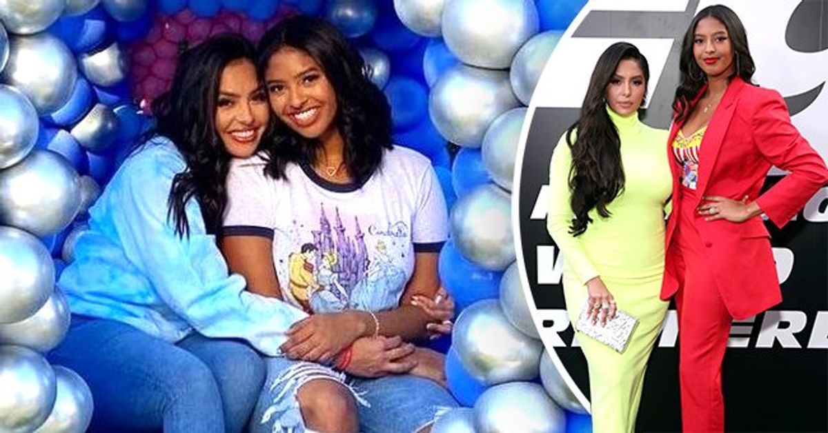 Vanessa Bryant's Daughter Natalia Towers over Her as They Pose in Chic ...