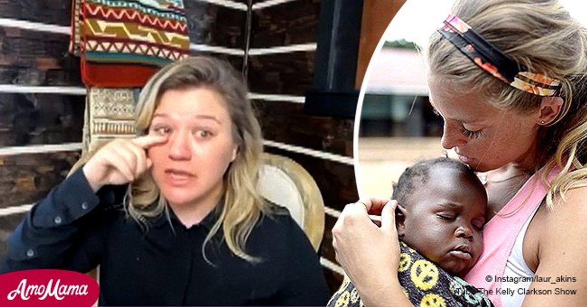 Kelly Clarkson Cries after Hearing Thomas Rhett’s Story on How He ...