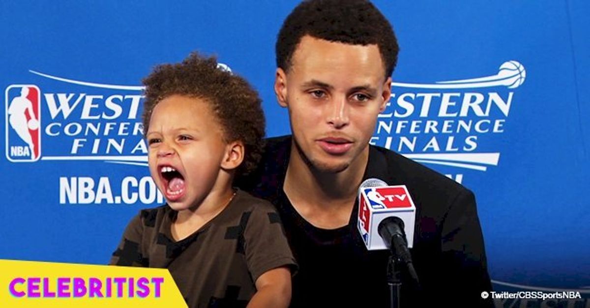 Remembering when Steph Curry's daughter Riley stole the show at her ...