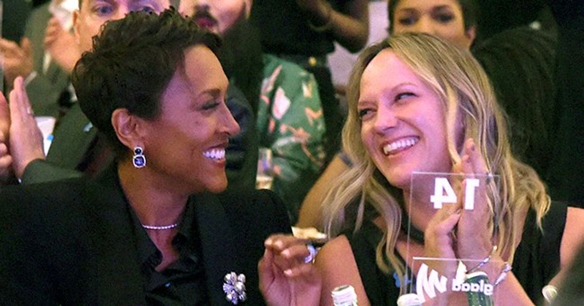 GMA's Robin Roberts & Partner Amber Celebrate 16th Anniversary with ...