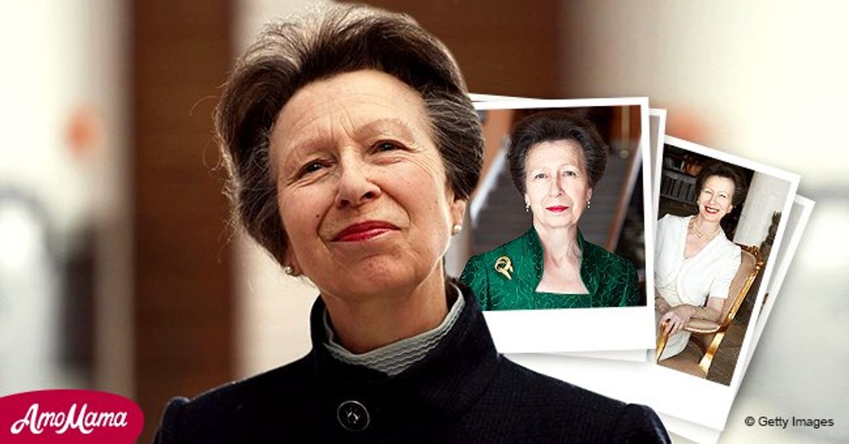 Royal Family Releases New Portraits of Princess Anne to Mark Her 70th ...