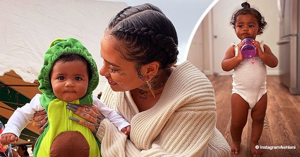 Kehlani's Adorable Daughter Adeya Poses in Cute White Bodysuit in a Snap