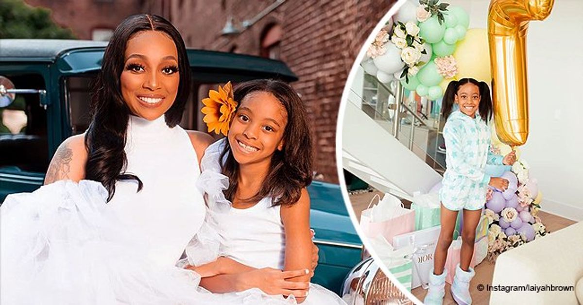 See How Monica Browns Daughter Laiyah Celebrated Her 7th Birthday With This Cute Decor