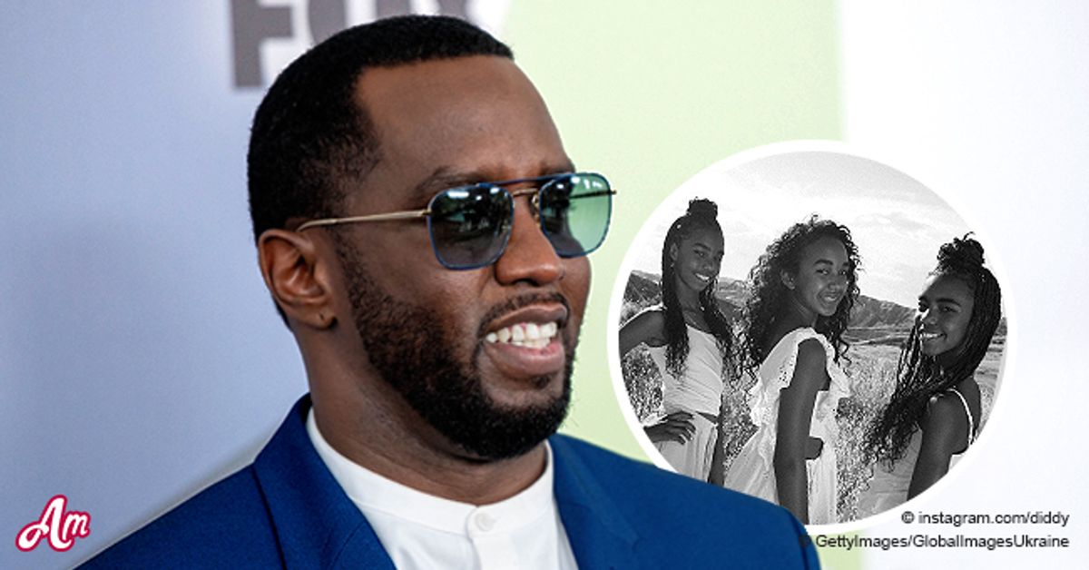 Diddy Shares a New Photo of His Three Beautiful Daughters