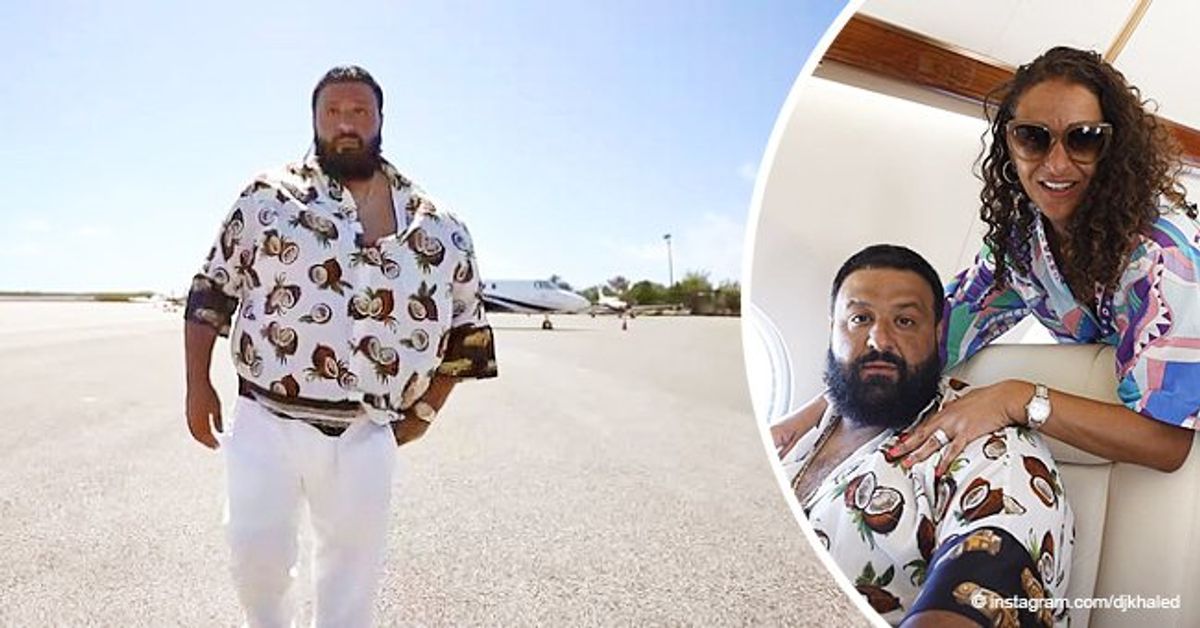 Watch DJ Khaled Walk with His Adorable Family as He Heads to a Studio ...