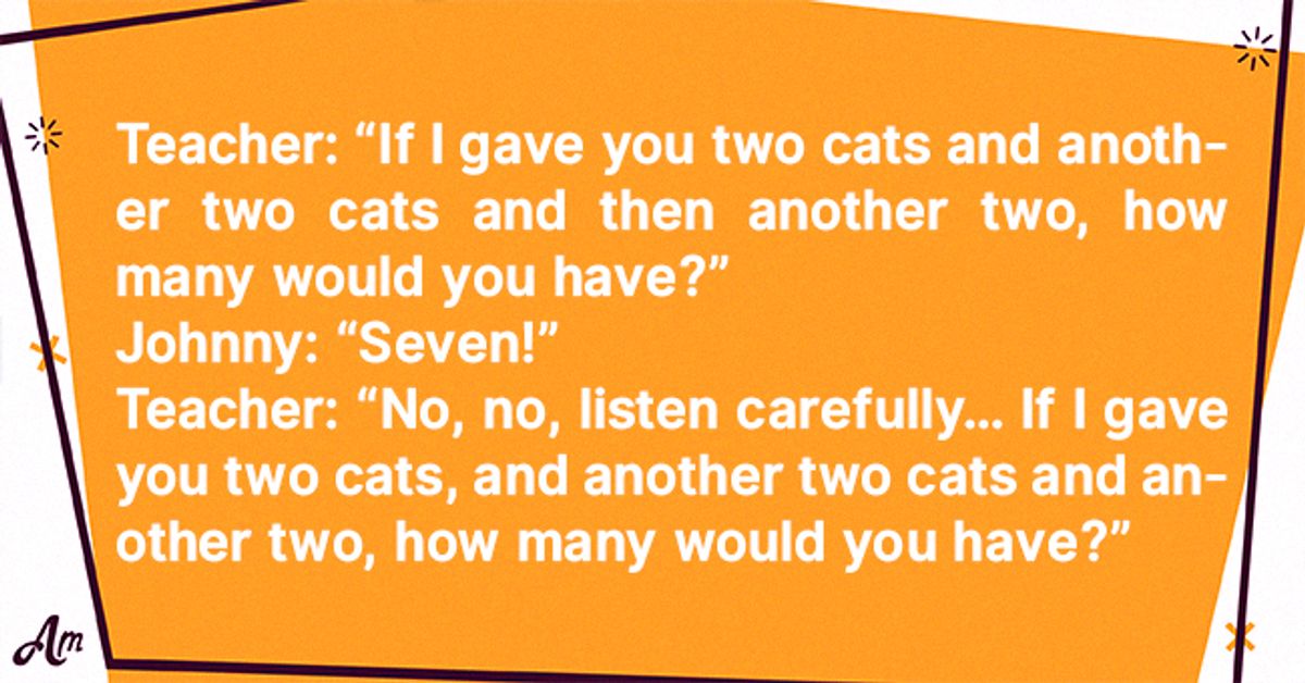 Daily Joke: Teacher Gets Frustrated with Little Johnny's Answer to a ...