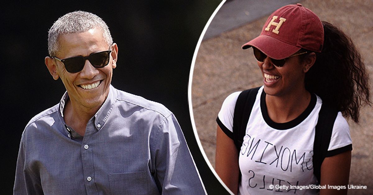 See Malia Obama and Dad Barack Enjoy Hike through Mountains in France