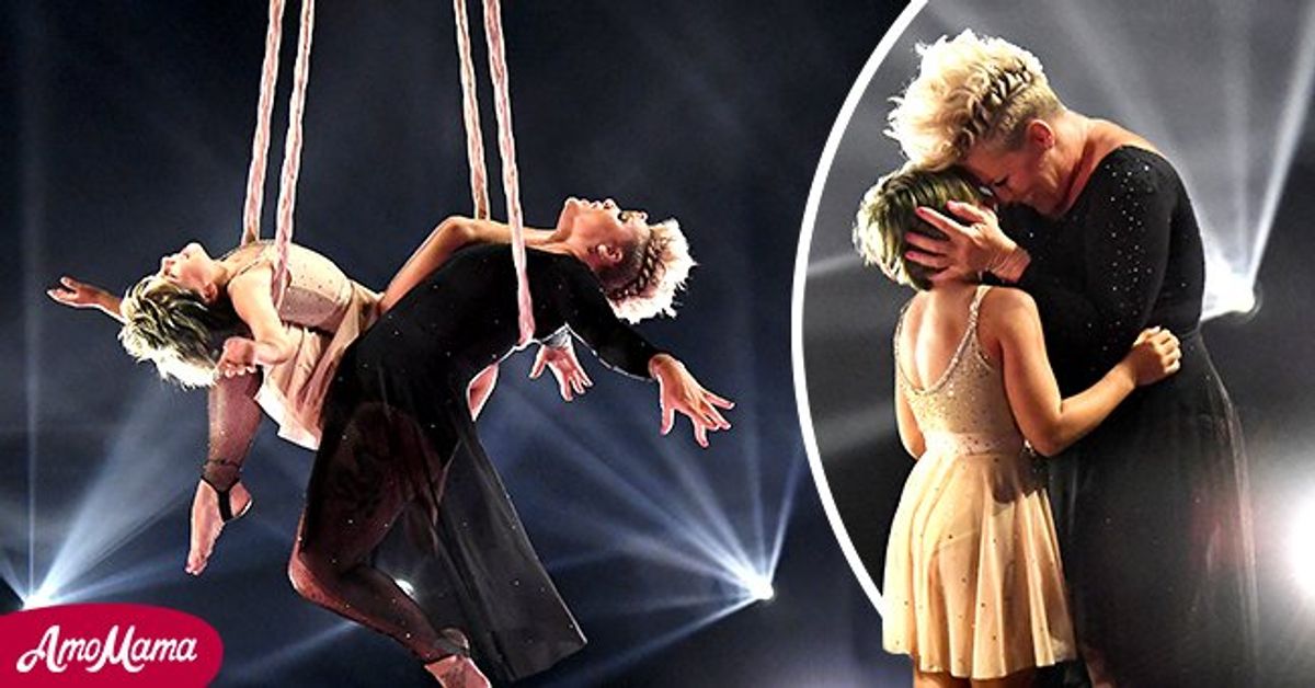 Pink Steals the Show with Daughter Willow, 9, during Acrobatic ...