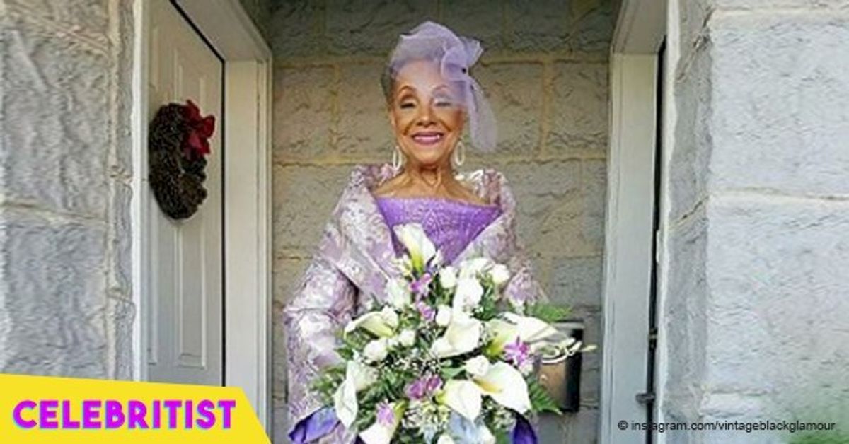 Beautiful grandma bride goes viral for photos of her getting married at ...
