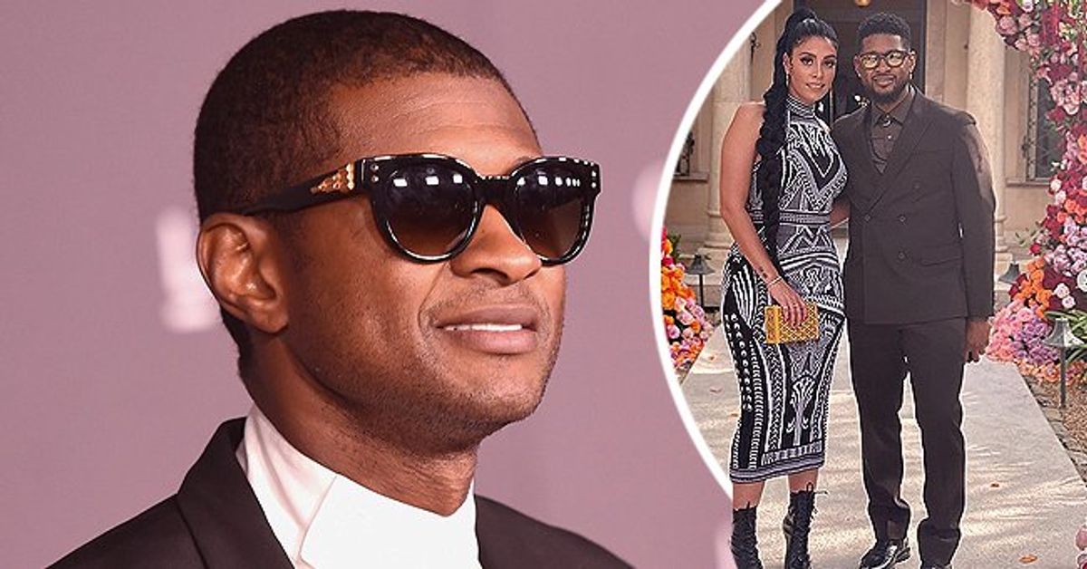 Usher Shares Photos with His Girlfriend & Mom of His Daughter Jenn ...