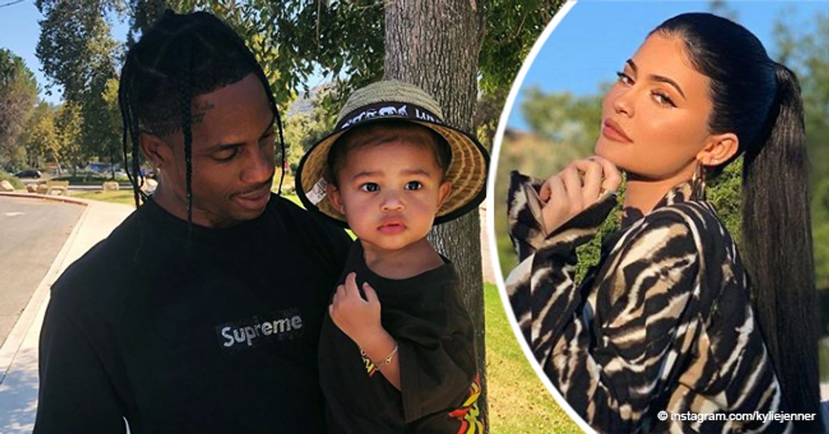 Kylie Jenner Shares Pics of Baby Stormi and Dad Travis on an ‘Adventure’