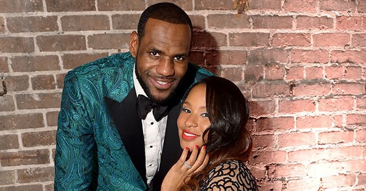 LeBron James’ Mother & Wife Rock Matching White Silk Suits & High Heels ...