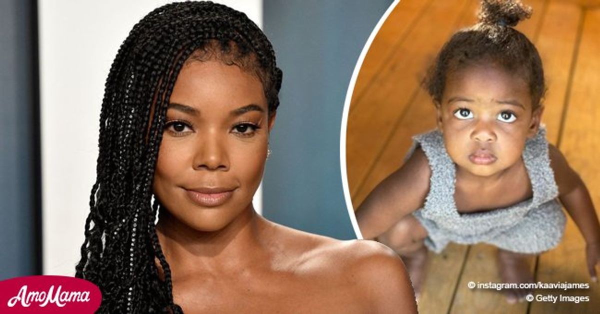 Gabrielle Union's Daughter Melts Hearts Showing Her Beautiful Eyes as ...