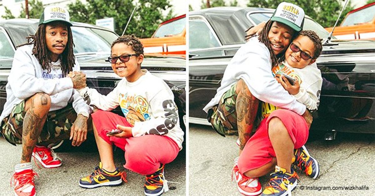 Wiz Khalifa Gets Busy with Daddy Duties and Spends Quality Time with ...