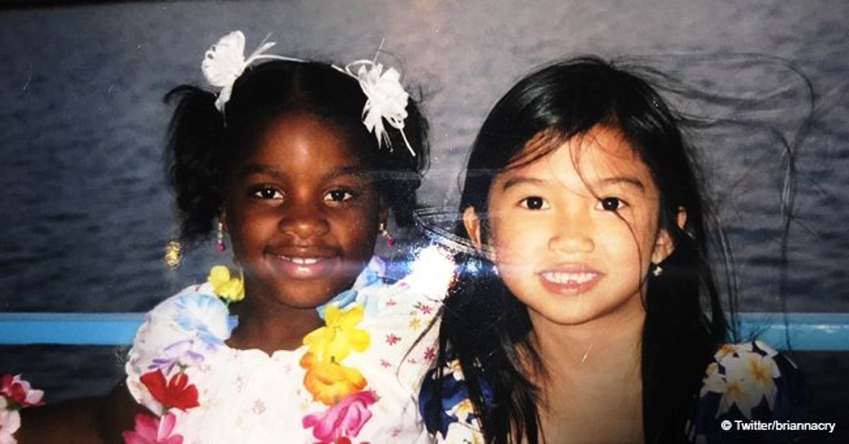 Two long-lost best friends reconnect 12 years later after an online ...