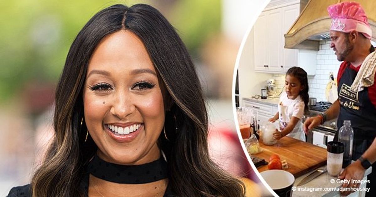 Watch Tamera Mowry's Daughter Play a Cute Little Sous-Chef as She Helps ...