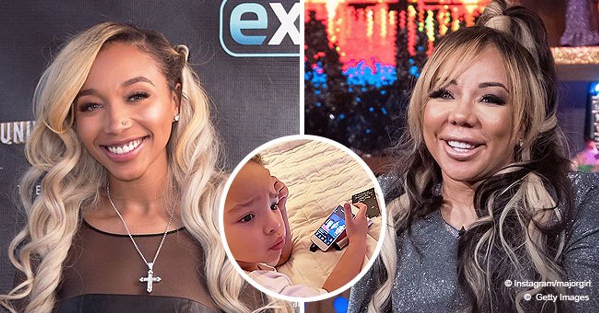Here's How Tiny Harris' Youngest Daughter Heiress Reacted to Her Sister ...