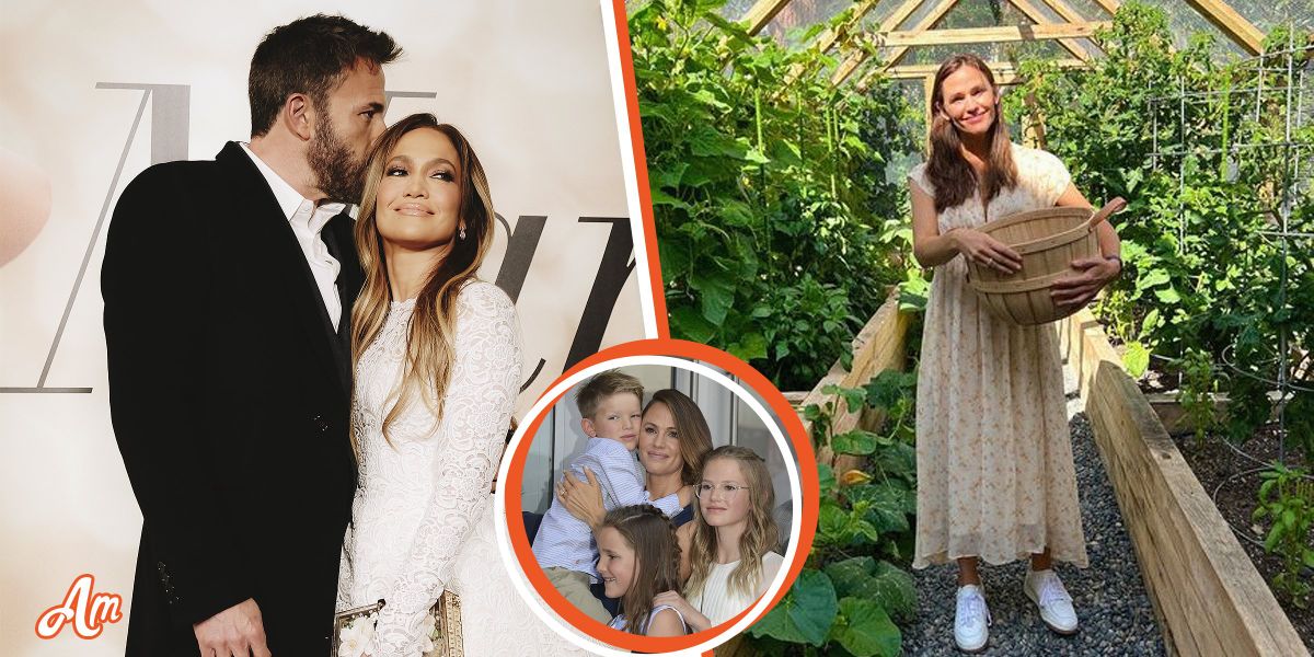 Jennifer Garner Is Relaxing in Garden of Her New Luxury Home While Kids ...