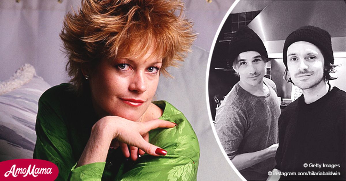 Melanie Griffith Shows off Her 2 Handsome Sons in a Recent Photo & Fans ...