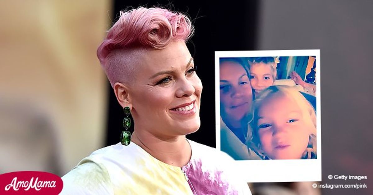 Pink Is Joined by Her Children as She Explains How She Comes up with ...