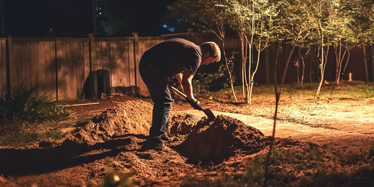I Caught My Husband Digging a Hole in Our Backyard at Night & Hiding ...