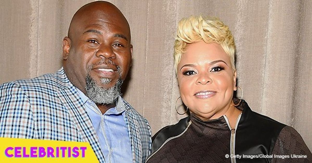 David and Tamela Mann's son steals the spotlight in purple suit looking ...