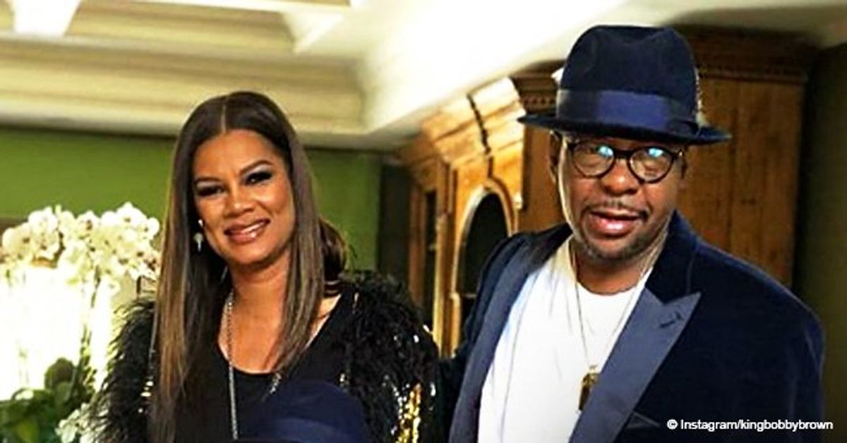 Bobby Brown shares throwback photo with wife of 6 years & their 3 kids ...