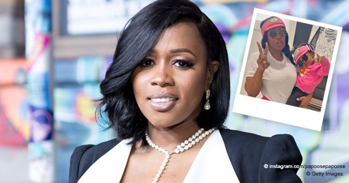Remy Ma & Her Baby Look Adorable in a Video Showing Peace Signs in ...