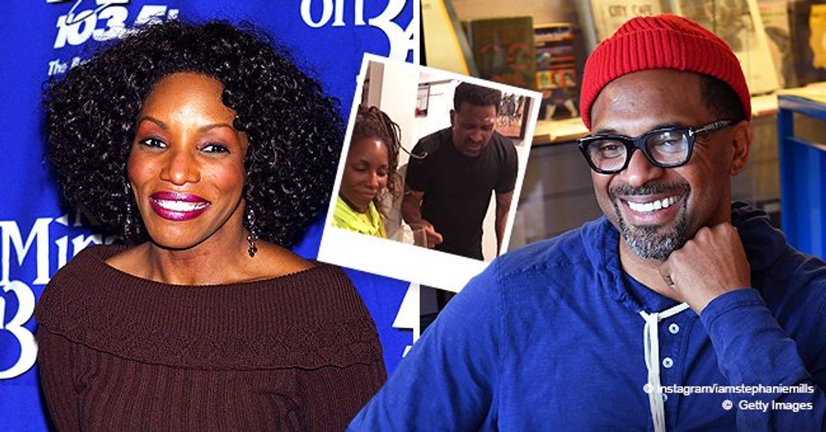 Stephanie Mills Dances and Enjoys Mike Epps' Company at Home in a ...