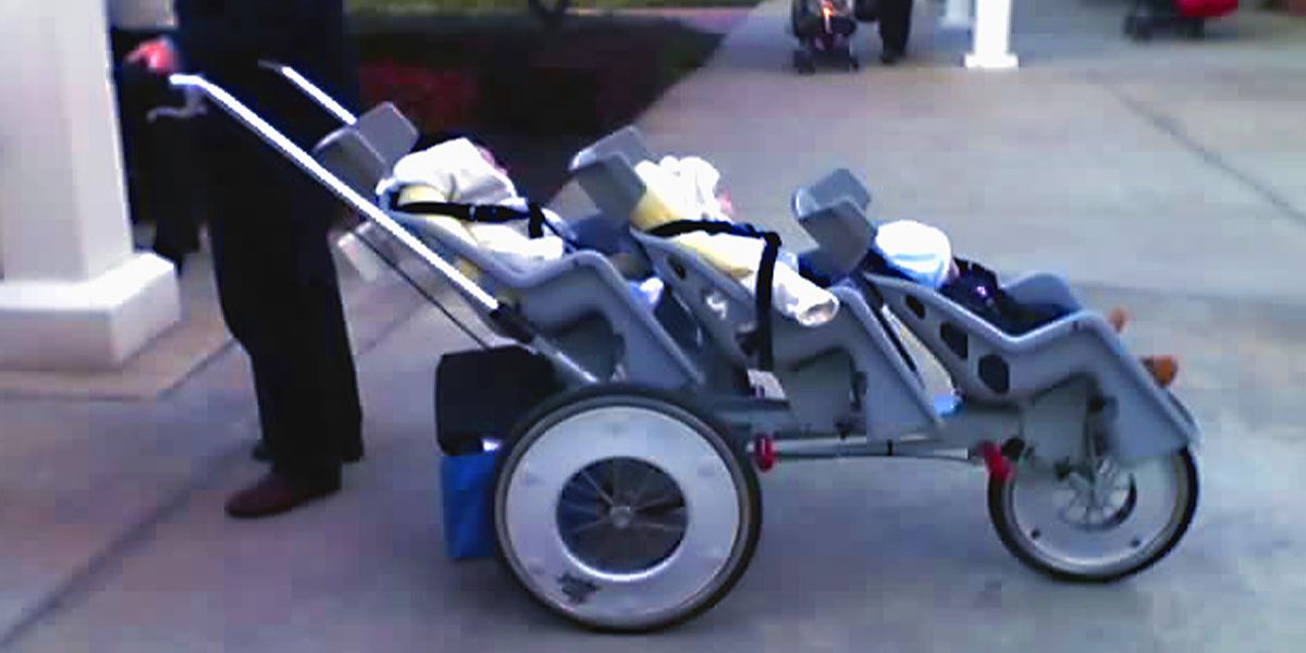 I Found an Empty Stroller for Triplets Next to an Abandoned Store ...