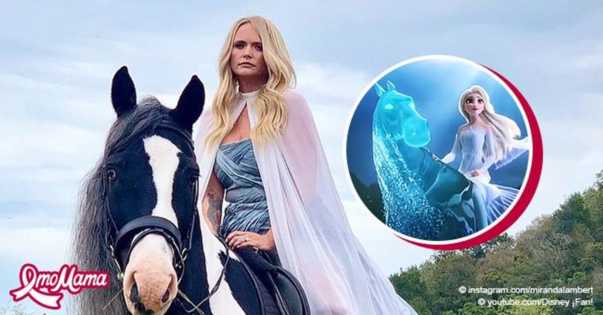 Miranda Lambert Looks like a Fairytale Princess as She Poses Sitting on ...