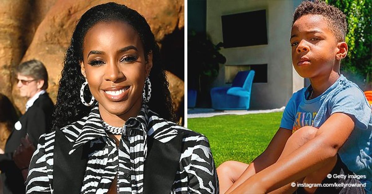 Check Out This Adorable Pic of Kelly Rowland's Son Posing Seriously in ...