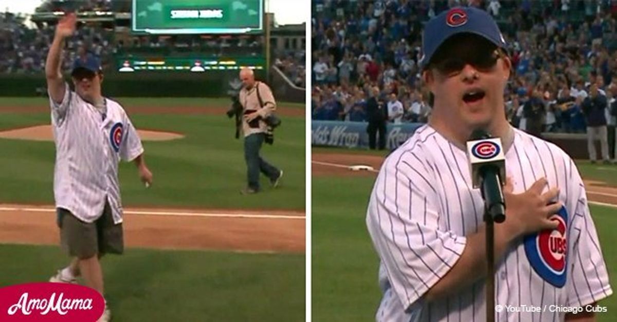 Boy with Down syndrome wows crowd with powerful performance of national ...