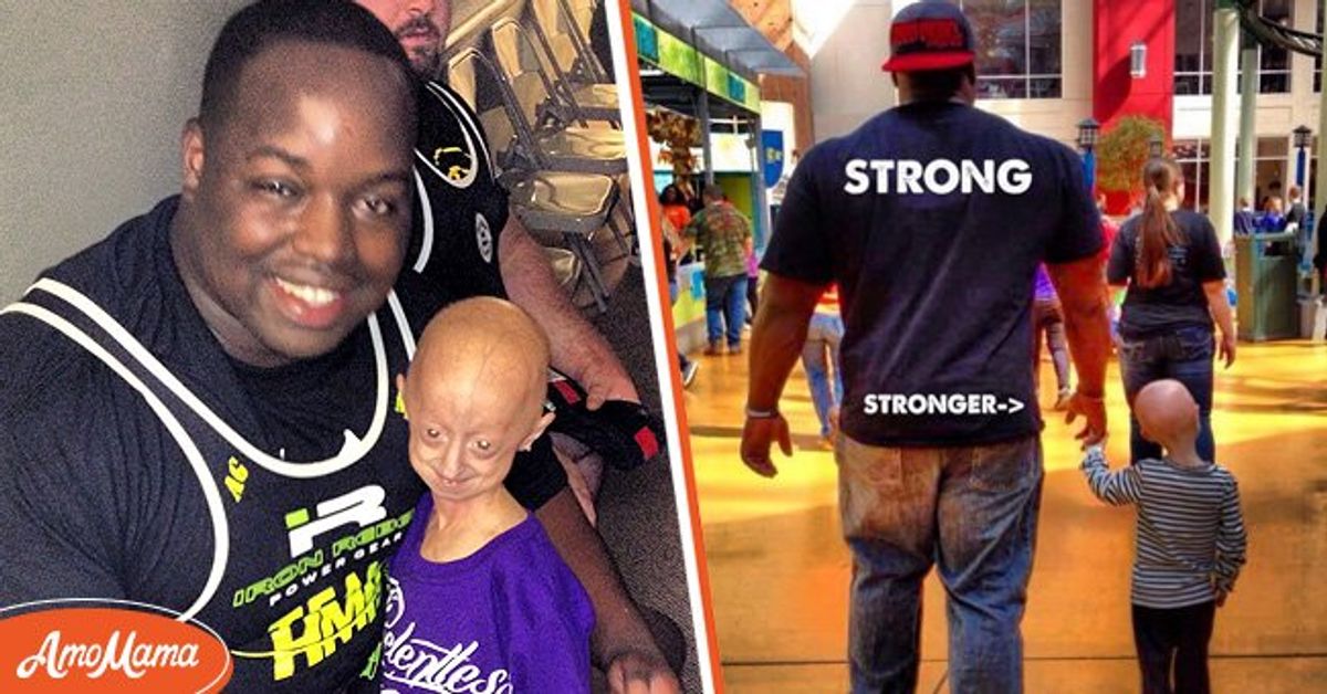 Girl with a Rare Genetic Condition Befriends Ex-marine, Teaches Him to ...