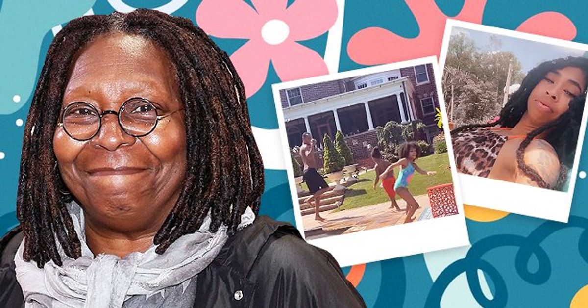 Whoopi Goldberg's Granddaughter & Great-Granddaughter Enjoy Pool Day in ...