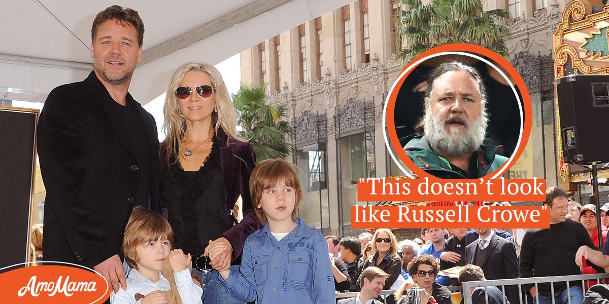 Aging Russell Crowe Slammed for Gaining Weight after Divorce Yet Found ...