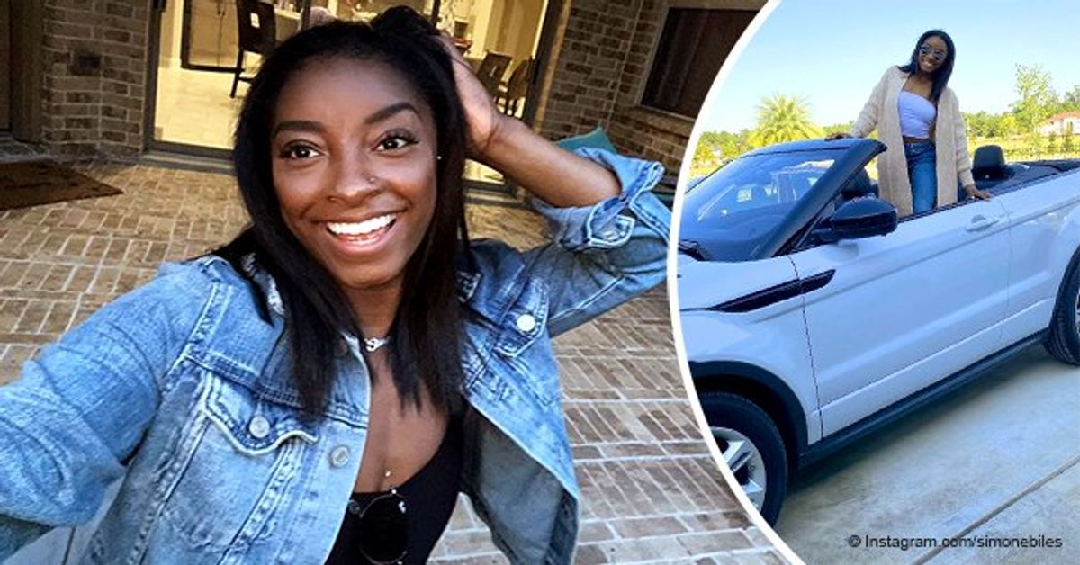 Simone Biles Gives a Peek at Her Lavish Life as She Poses in Her ...