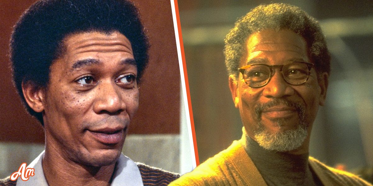 Morgan Freeman's 'Still Lit' Rocking Gray Long Dreads at 85 - He's in ...