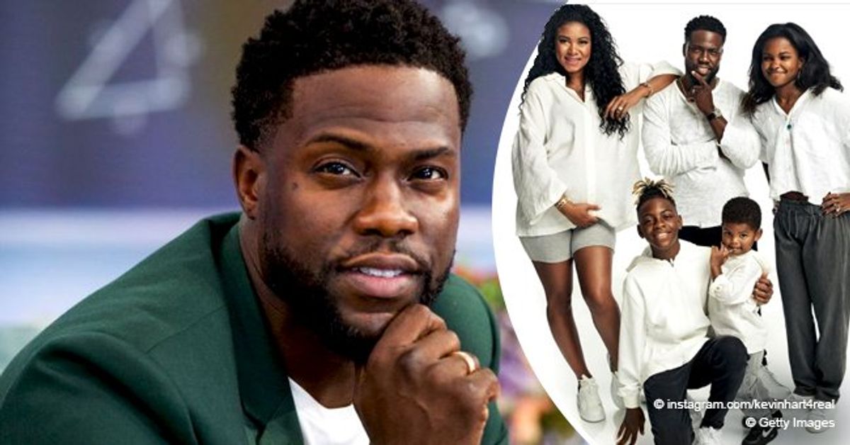 See Kevin Hart's Sweet New Pics as He Poses with His Family in Matching ...