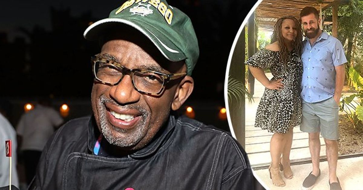 Al Roker's Daughter Courtney Honeymoons in a Jaguar Print Dress Posing ...