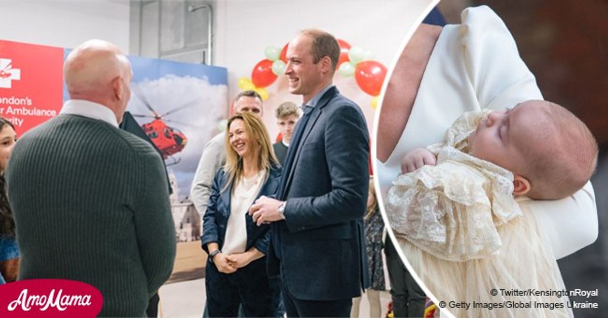 Prince Louis is growing so fast! Prince William just revealed his new ...